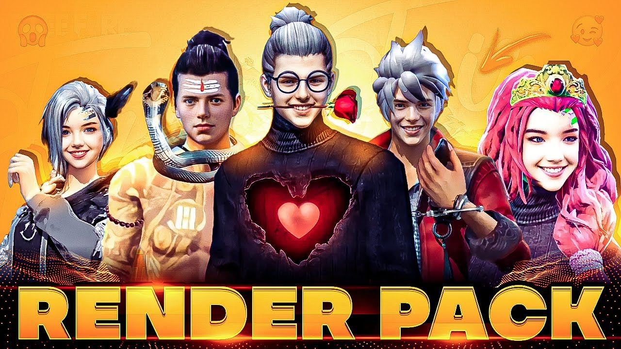 Free Fire Character Png Pack || 1000+ Hd & Unique Render || FF render ...