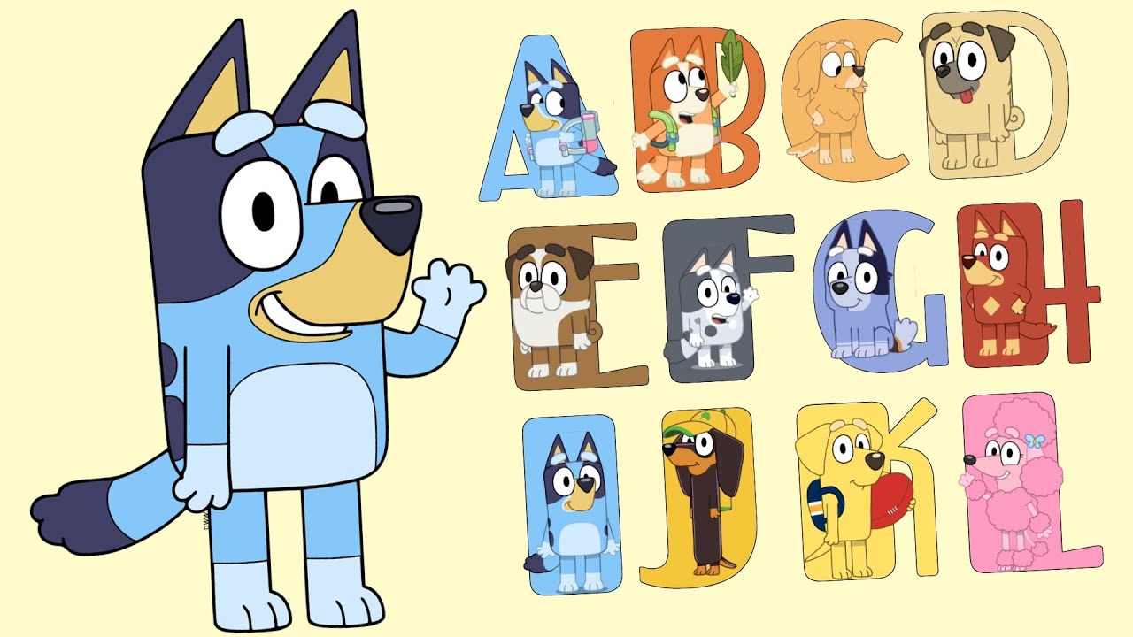 Bluey’s Christmas ABCs: A–Z Holiday Fun! | Bluey Alphabet Song for Kids ...