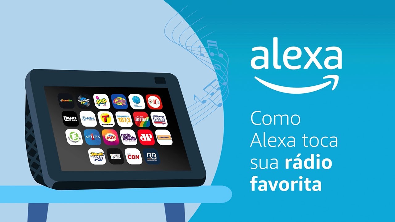 Como tocar sua rádio favorita com Alexa - YouTube