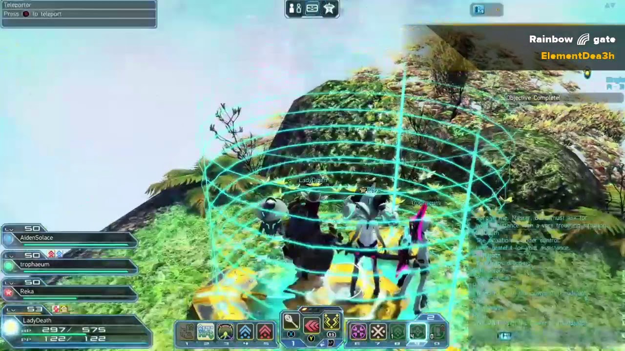 PSO2 NA XBOX RainBow 🌈 Gate - YouTube