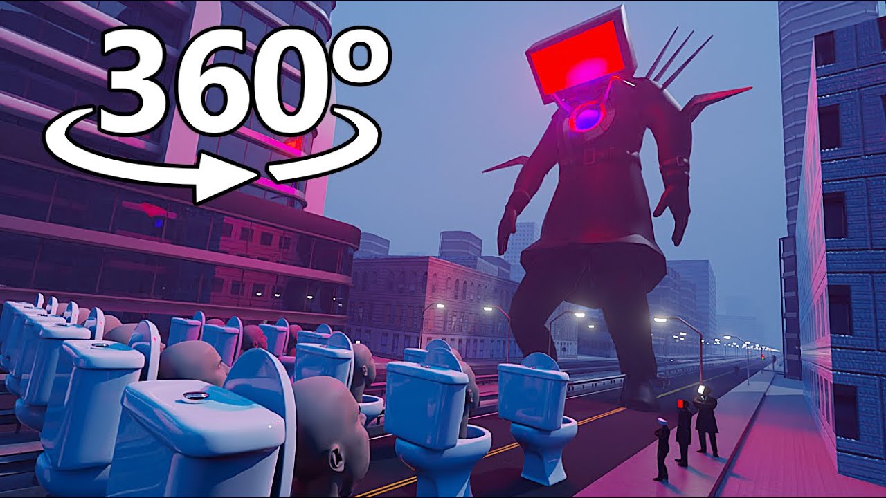 Skibidi Toilet in 360° | VR / 4K - YouTube