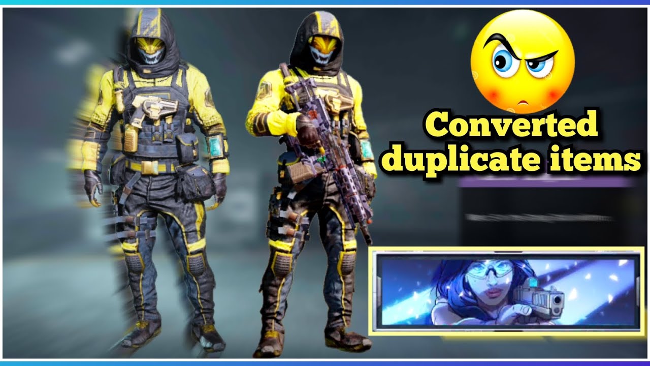 Converted duplicate items Call Of Duty Mobile - YouTube