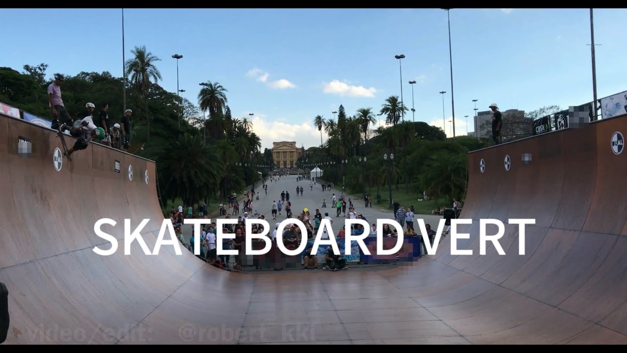 Skateboard Vert Halfpipe - YouTube