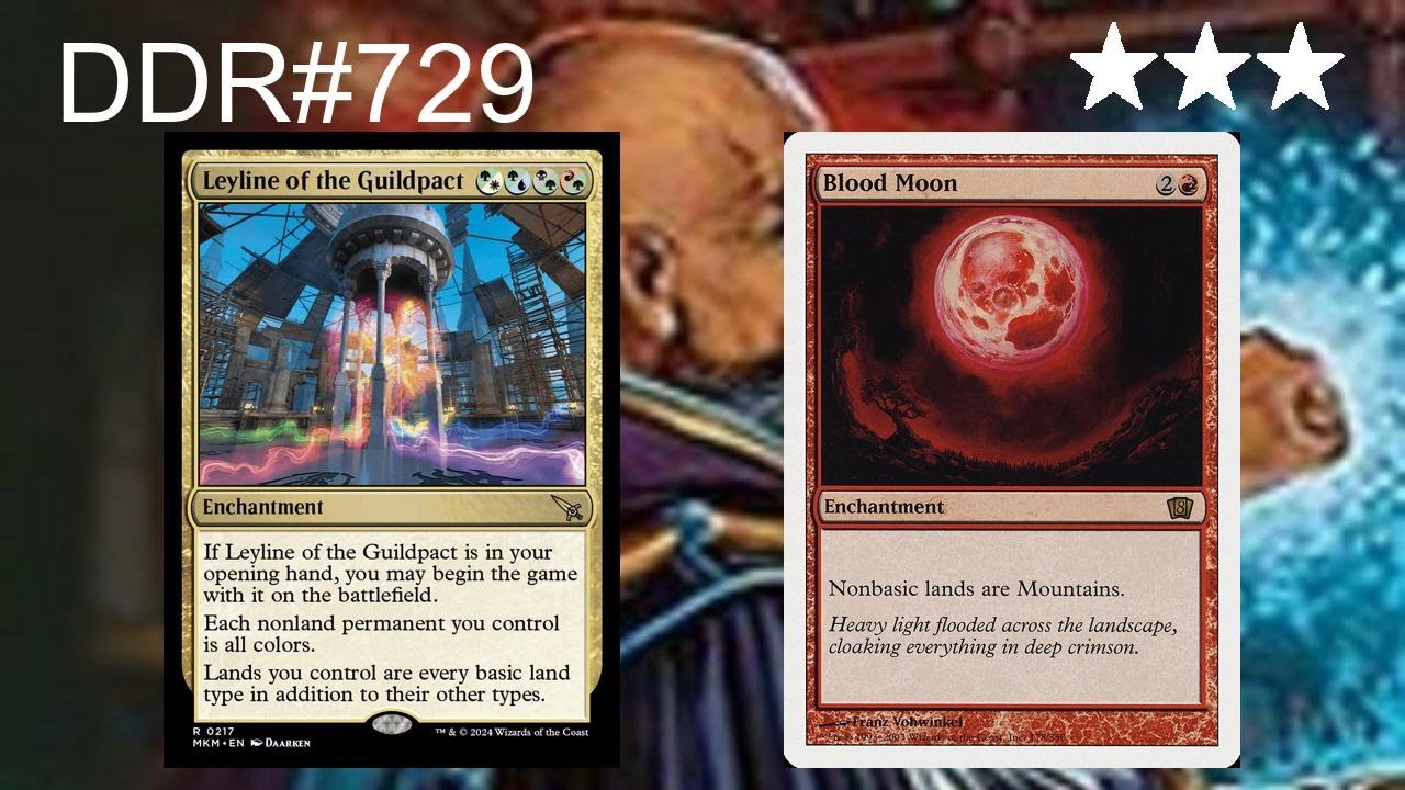 DDR#729 - Leyline of the Guildpact vs. Blood Moon - YouTube