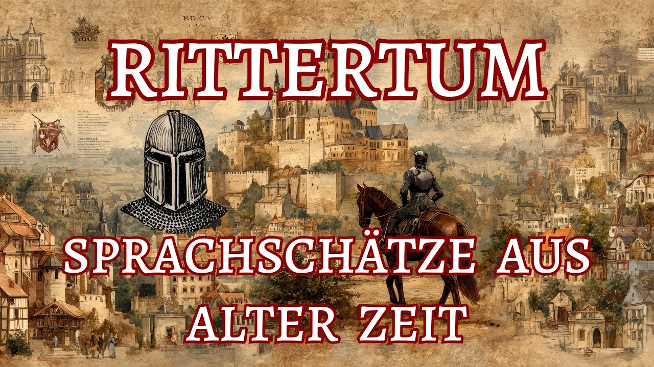 Rittertum - 7 Sprachschätze des Mittelalters - YouTube