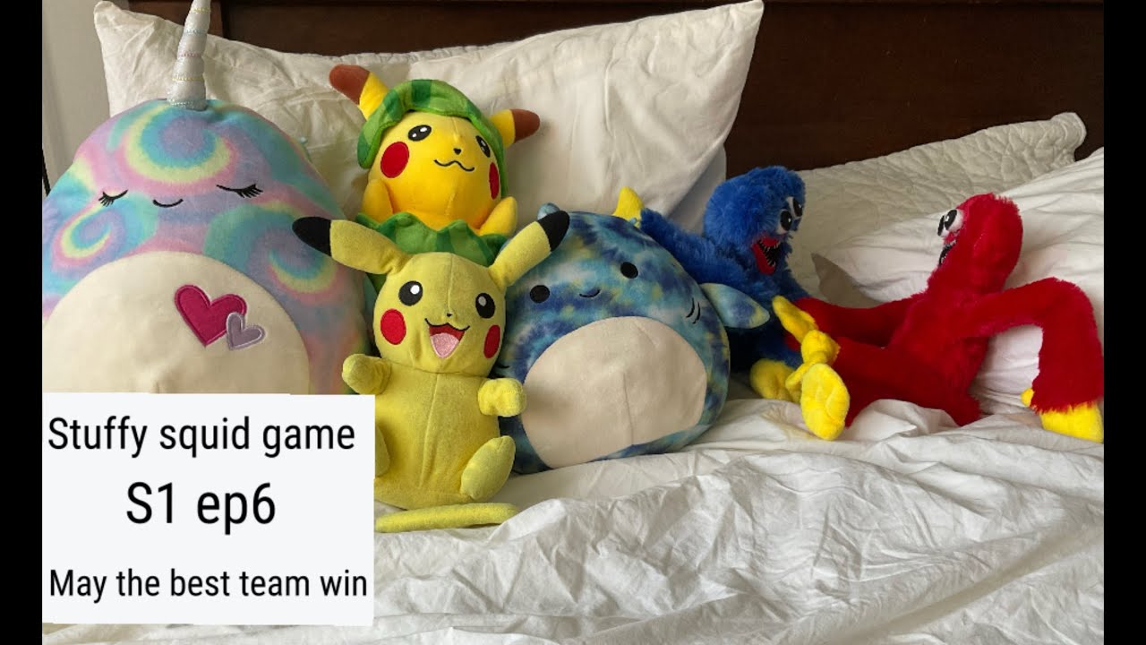 Stuffy squid game episode 6: may the best team win - YouTube