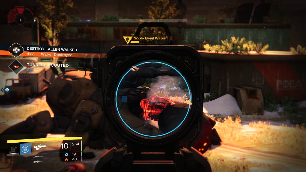 Destiny - Devil Walker Takedown - Elgato Test - YouTube