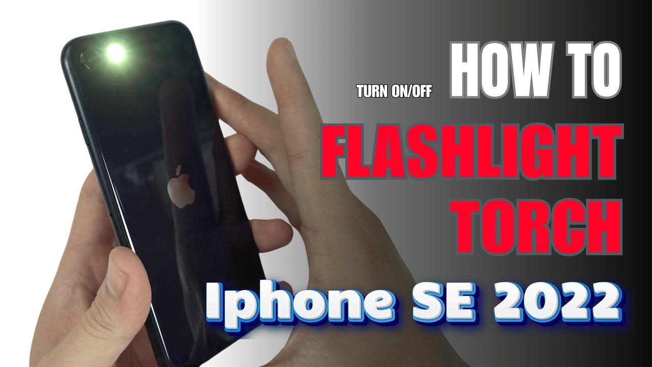 How to turn on Flashlight | Torch on Iphone 16 - IOS 18 - YouTube
