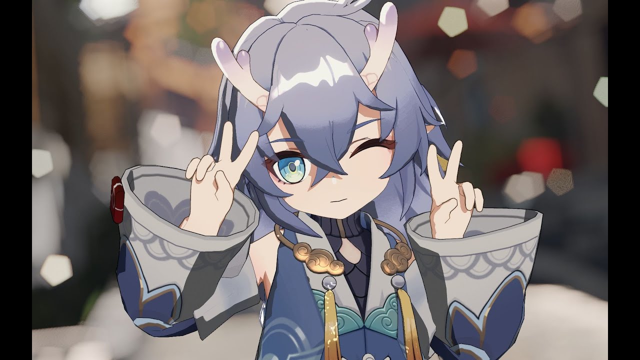 【Honkai：Star Rail MMD／4K／60FPS】Bailu【呆呆一呆呆】 - YouTube