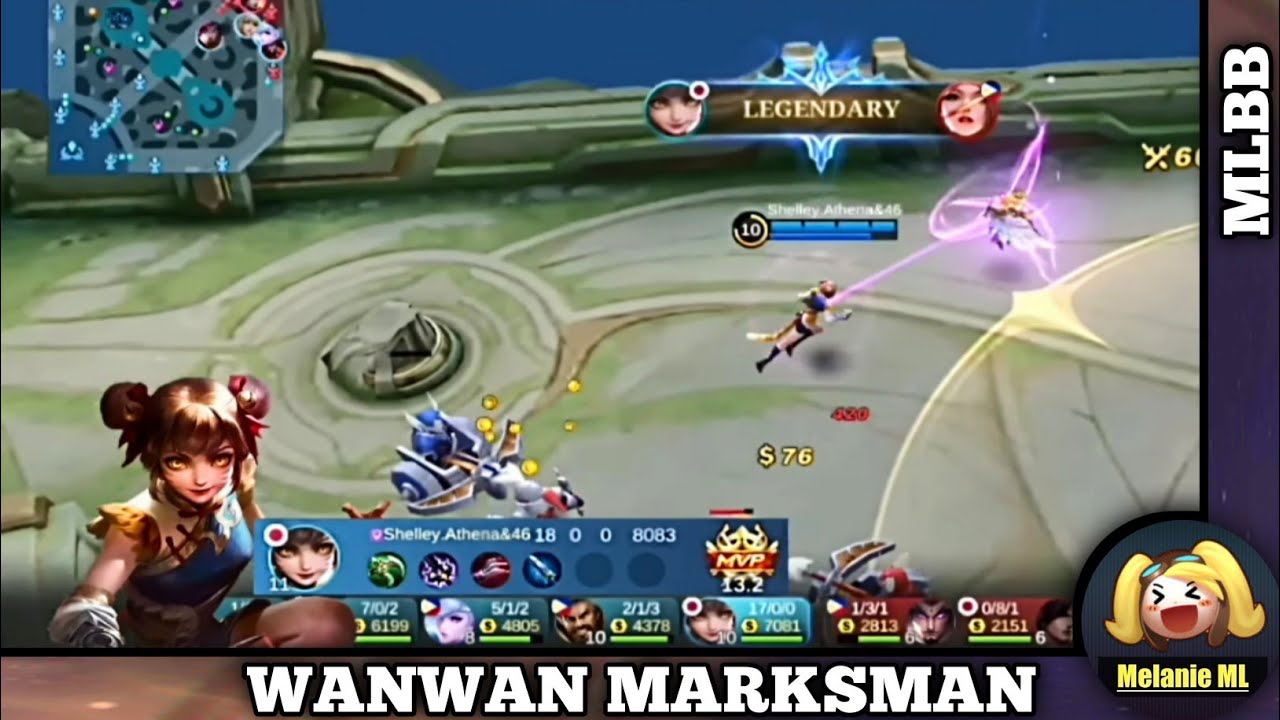 18 KILLS + LEGENDARY! = WANWAN PERFECT GAMEPLAY | WANWAN GOLD LANE - YouTube
