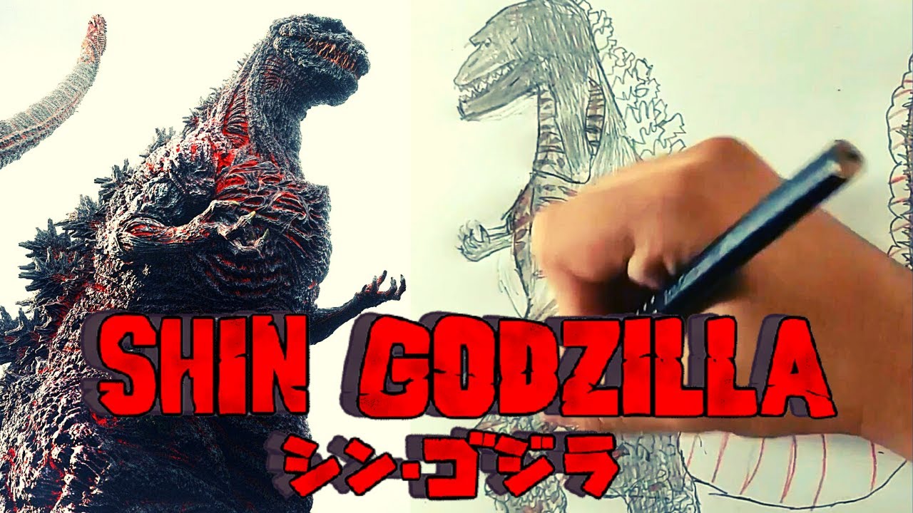 🟡 COMO DESENHAR SHIN GODZILLA - HOW DRAW SHIN GODZILLA🦖🦖 - YouTube