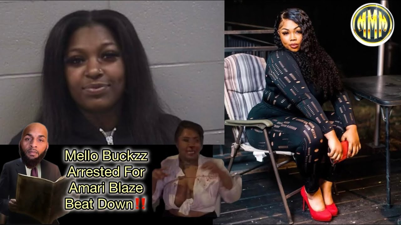 Mello Buckzz Arrested For Attempted Murder Of Amari Blaze After Viral ...