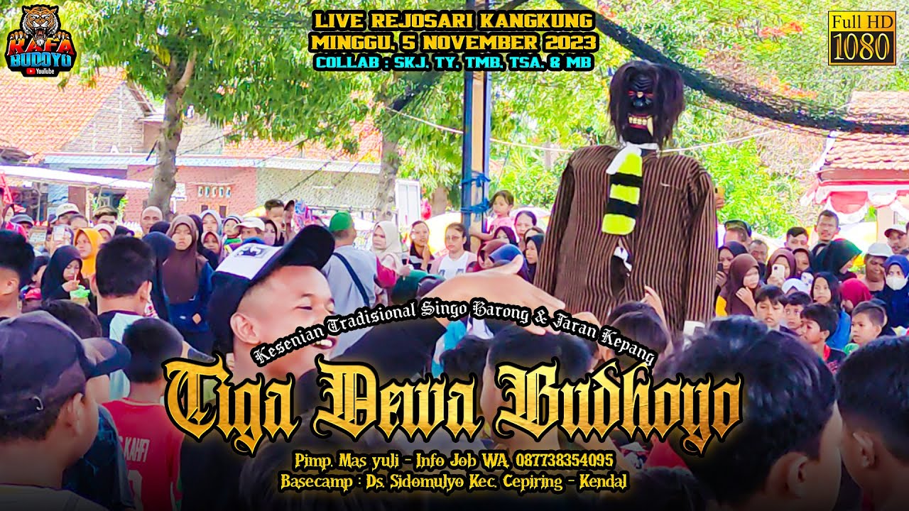 FULL Penonton Dawangan Tiga Dewa Budoyo All Friends 🔴 LIVE Rejosari ...