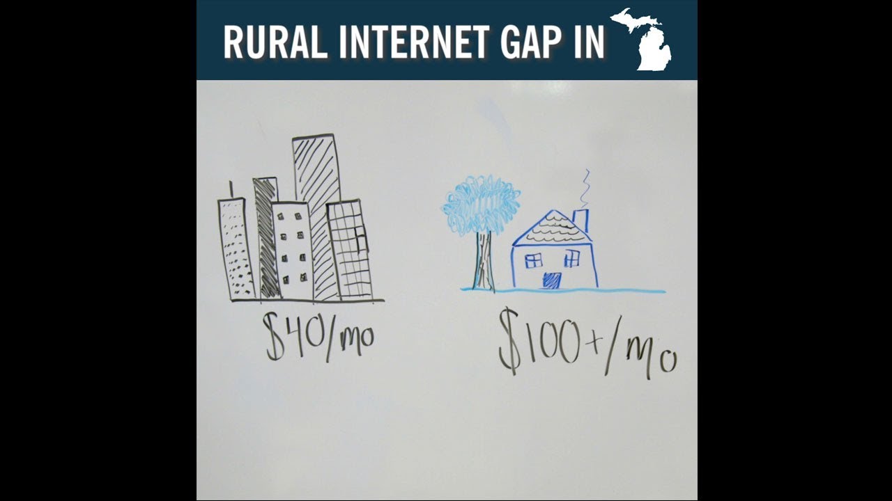 Michigan's rural broadband gap explained - YouTube