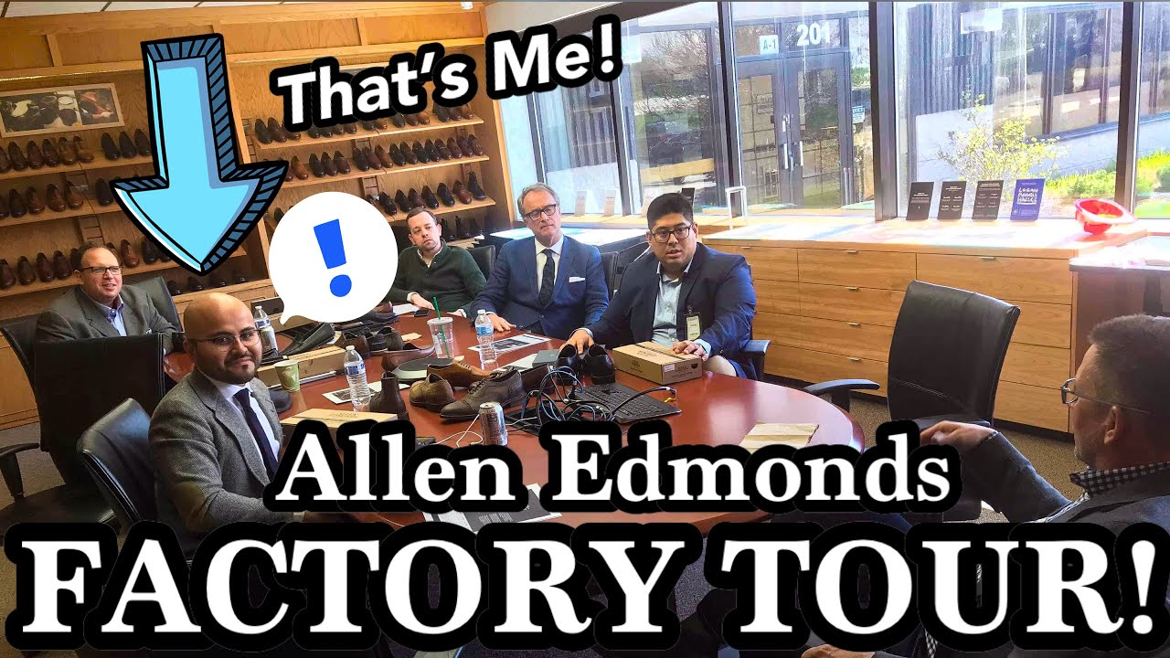 I TOURED THE ALLEN EDMONDS FACTORY IN PORT WASHINGTON!!! FULL TOUR FROM ...