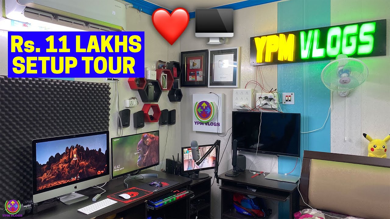 MY VLOGGING SETUP TOUR worth Rs.11 LAKHS !! 😍😎🔥 - YouTube