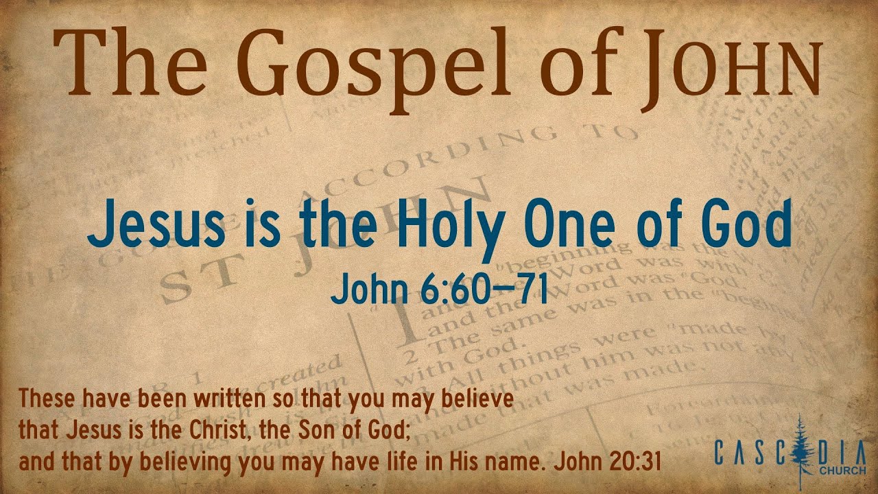 24. Jesus Is The Holy One Of God - YouTube