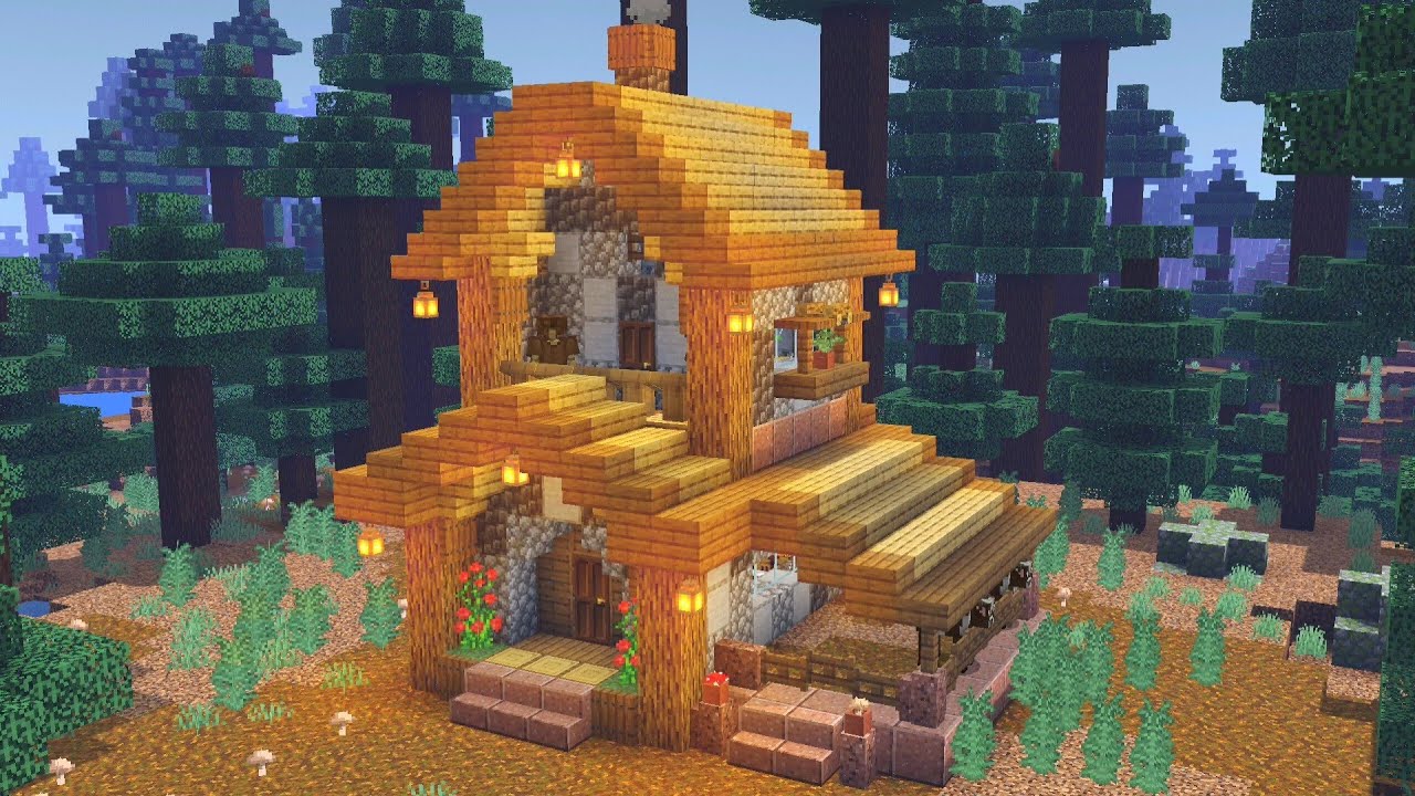 Minecraft: How to Build a Cottage Survival Bases - YouTube