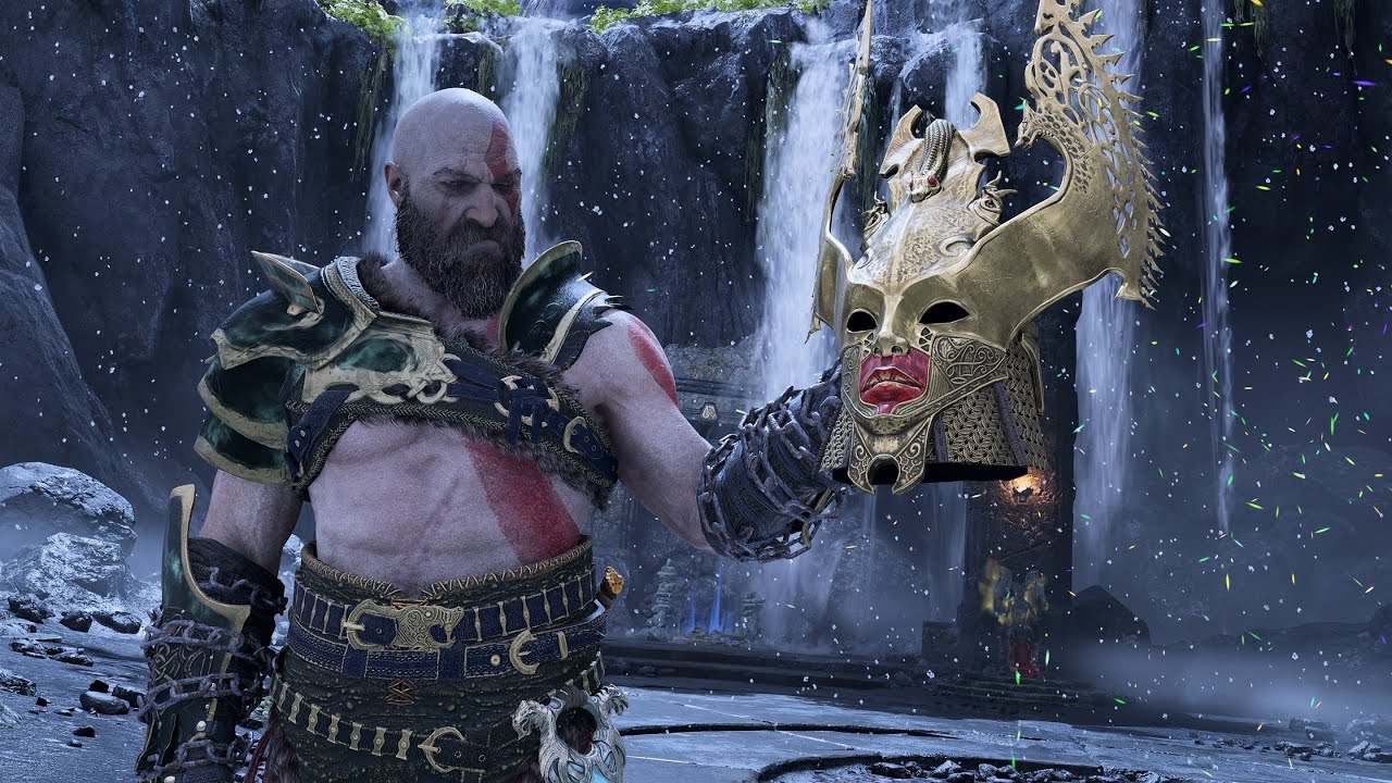 GOD OF WAR - Valkyrie Queen Sigrun Boss Fight [PC] [4K @ Max Settings ...