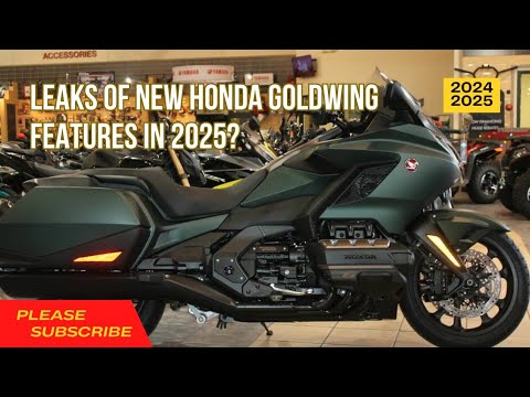 Leaks of new Honda Goldwing Features in 2025? - YouTube
