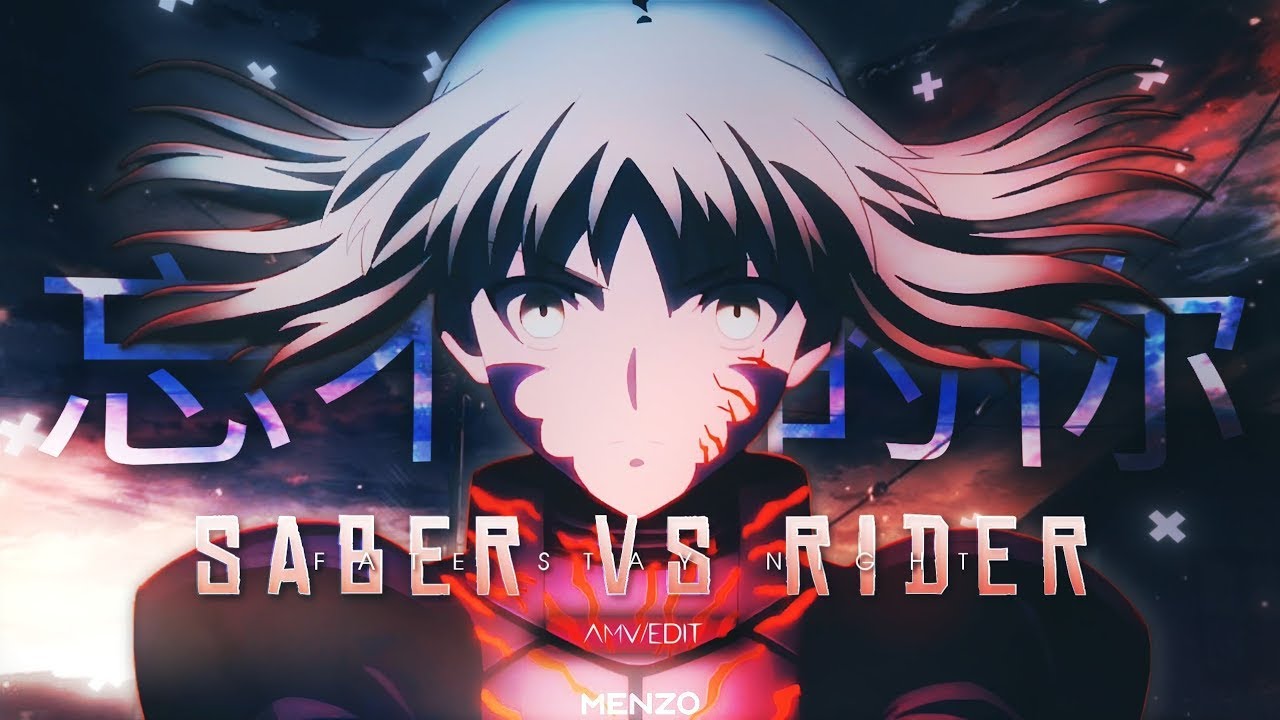 RIDER VS SABER ALTER FIGHT [4K] - Heaven's Feel - Fate/Stay Night - YouTube