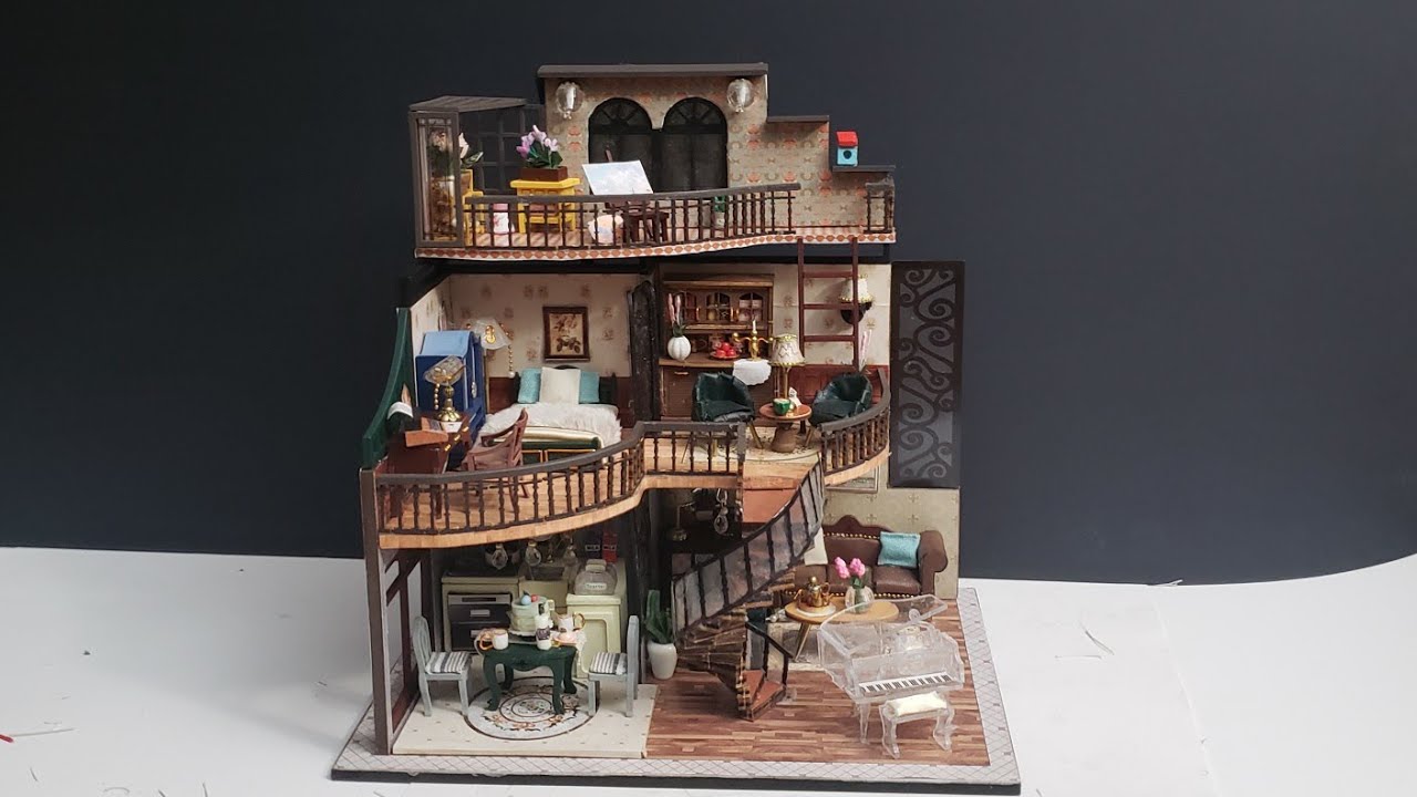 Model Kit - START to FINISH (Dream Building Pavillion) - YouTube