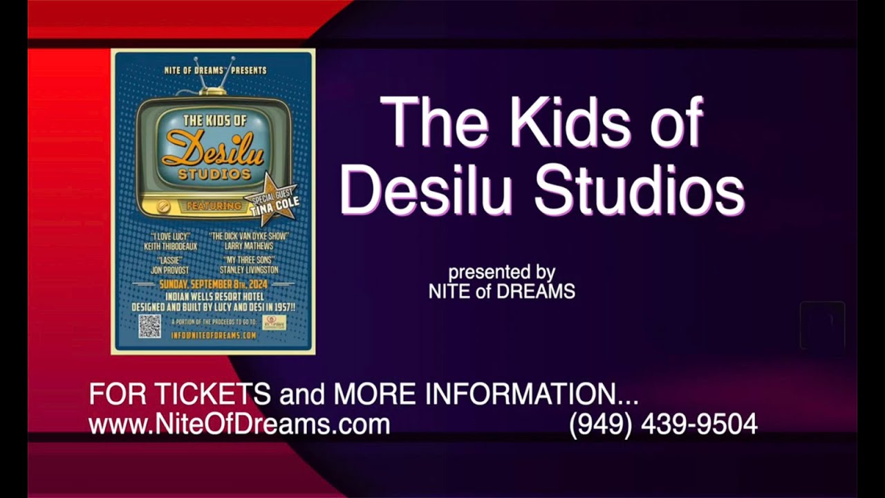 THE KIDS of DESILU STUDIOS PROMO 061724 - YouTube