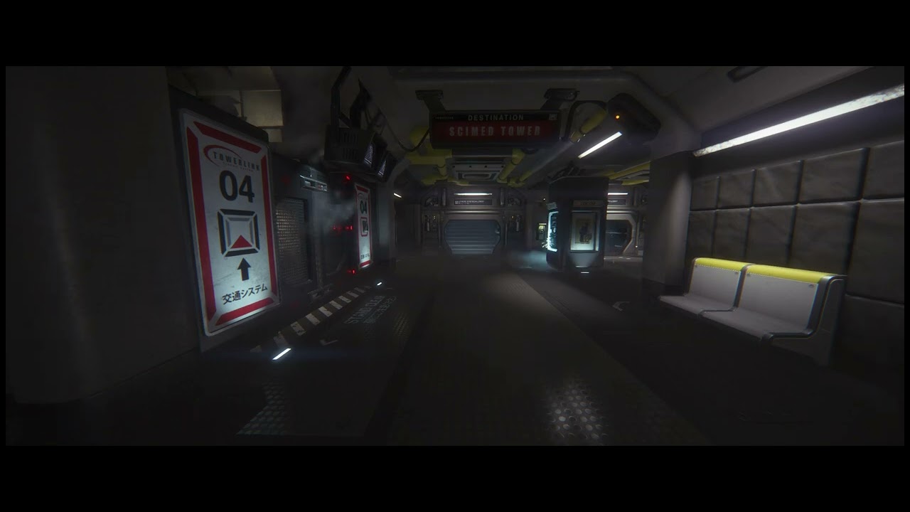 ASMR | Alien Isolation - Sevastopol Station's transit system | Ambient ...