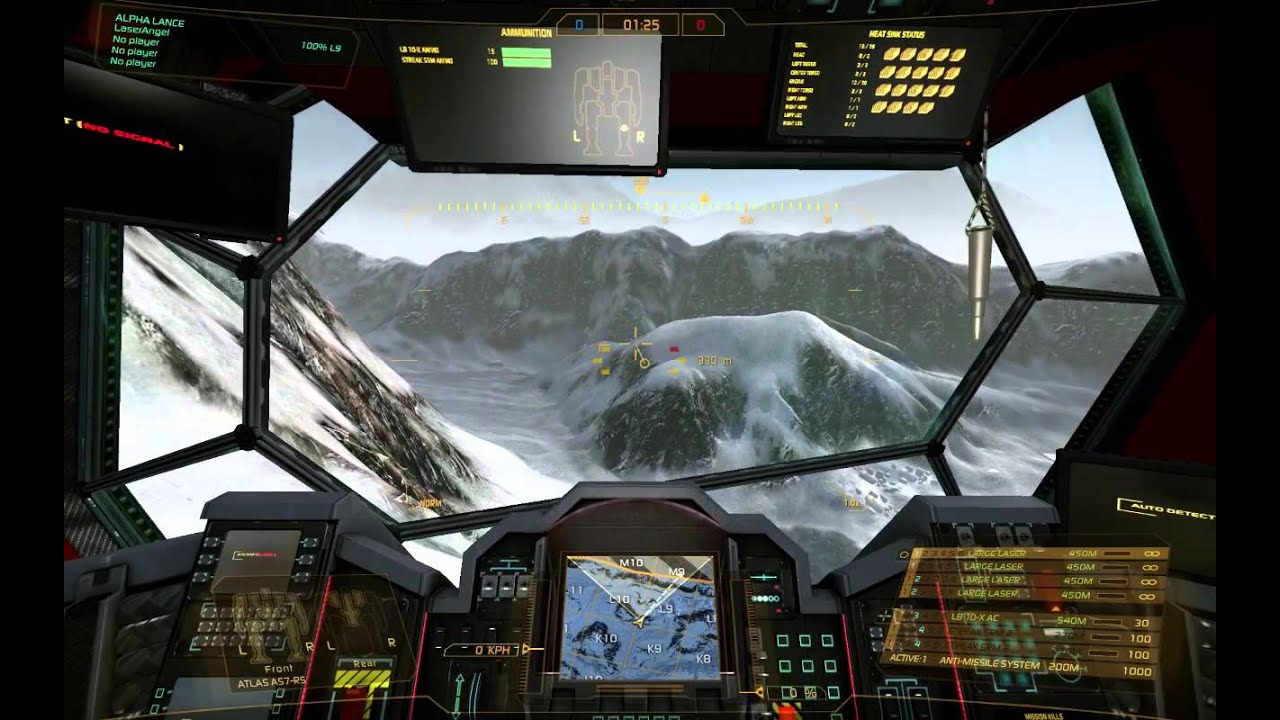 MechWarrior Online: Kong Cockpit Glass - YouTube