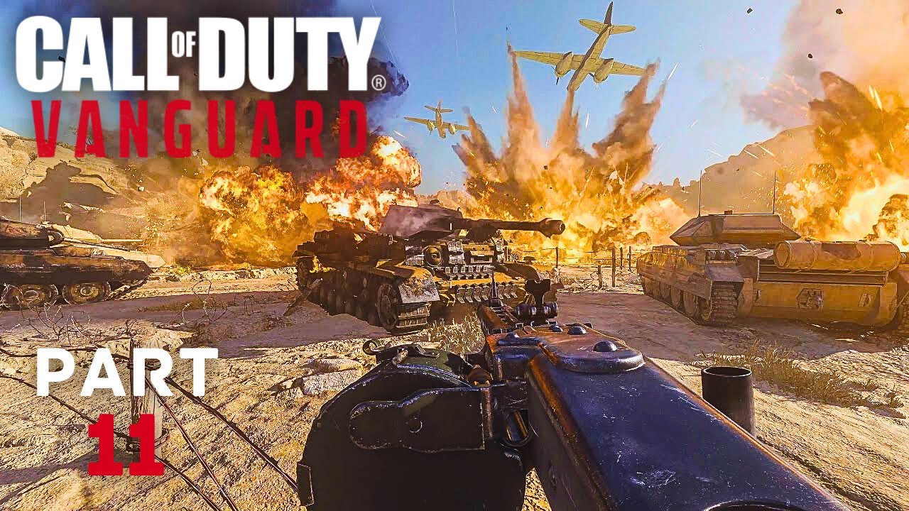 THE BATTLE OF EL ALAMEIN 1942 Gameplay Part 11 | No Commentary Walkthrough | Call Of Duty ...