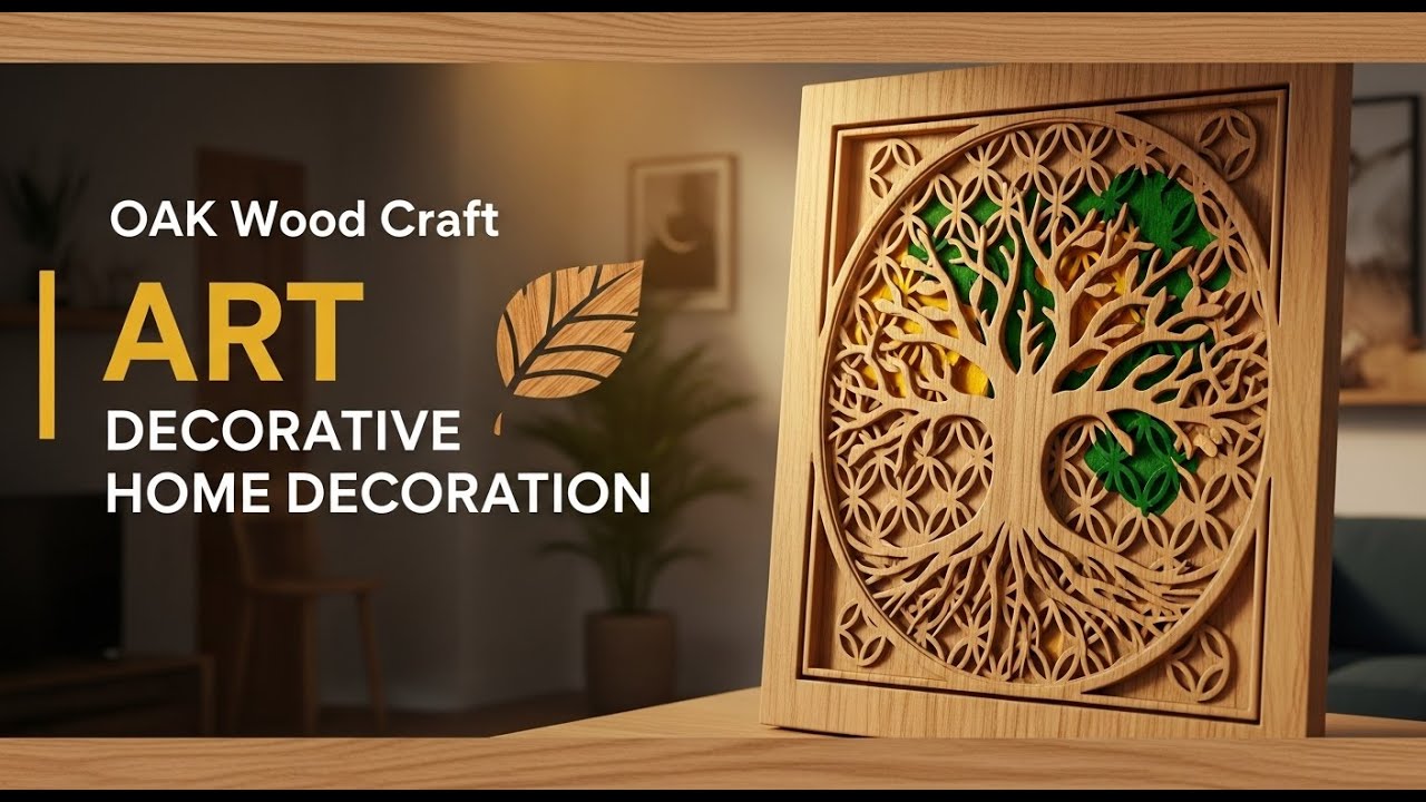 The Secret of Oak// Creative Wood craft Art for profit. - YouTube