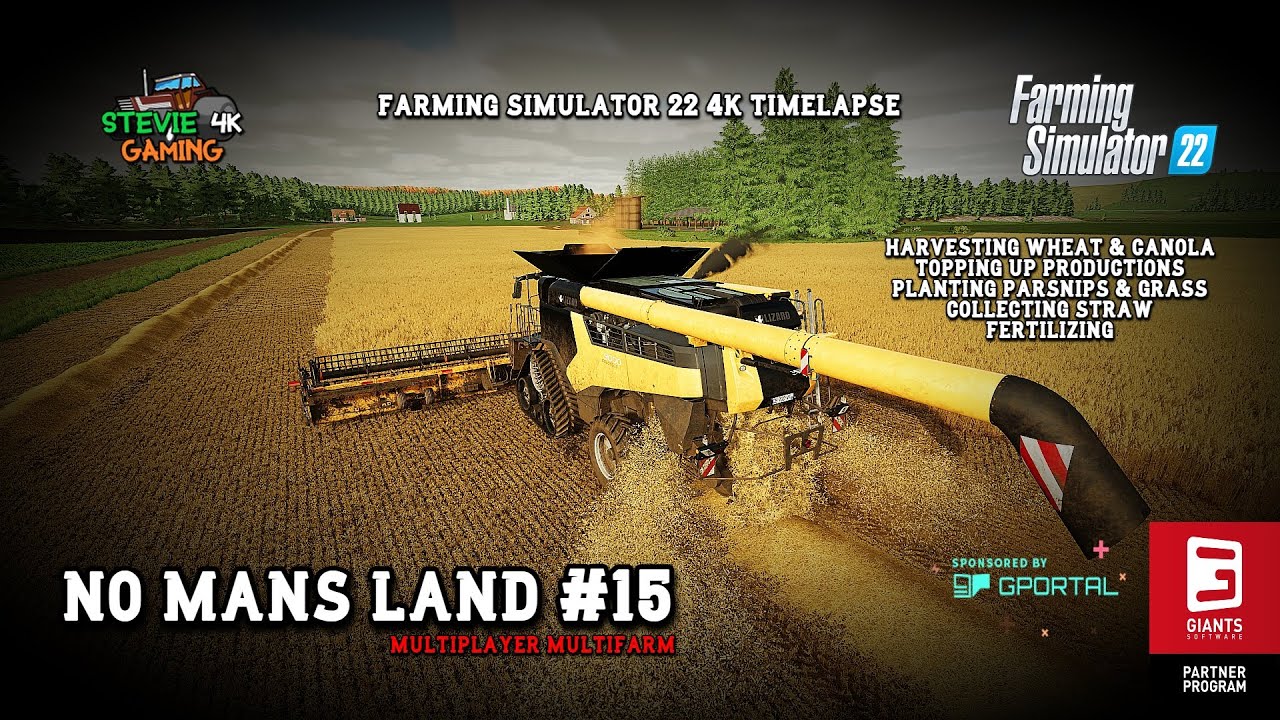 No Man's Land/#15/Harvest Time!!/Planting The Final Crops/Collecting ...