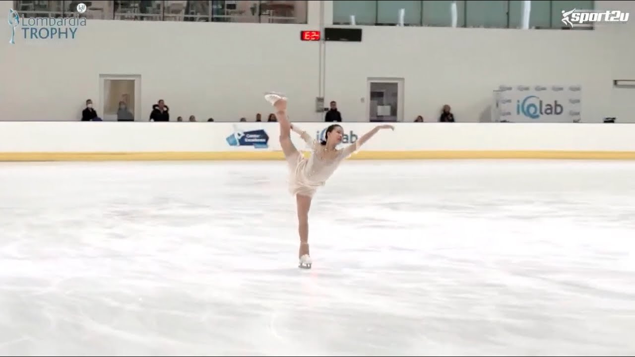 Tzu-Han TING 丁子涵(TPE) | 2022 Lombardia Trophy - FS - YouTube