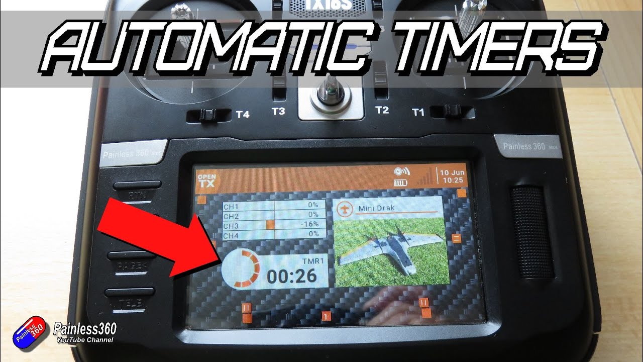 OpenTX Automatic Timers - YouTube