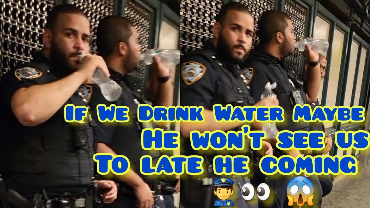 1st Amendment Audit NYPD Caught Taking IG Break. Try To Be Tuff Doesn't ...