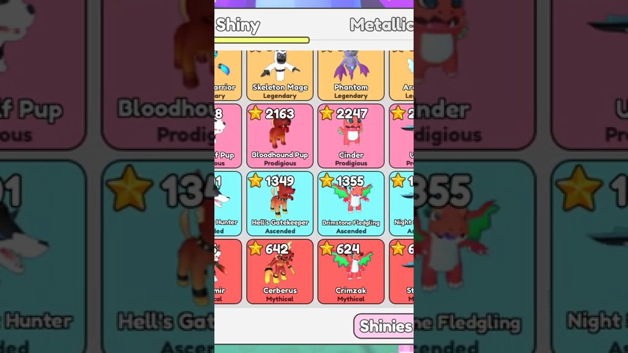 836K Shiny Score in Collect All Pets Shiny Skins - YouTube