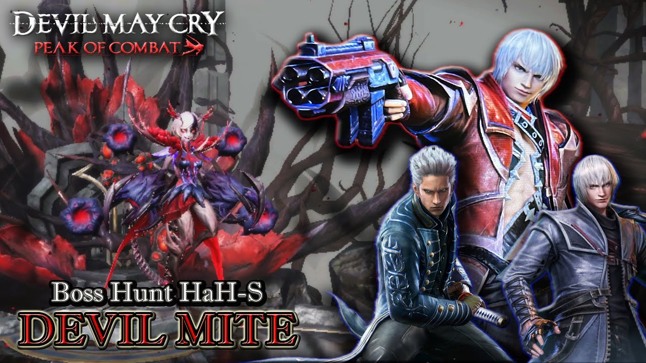 Boss Hunt HaH-S Devil Mite | Gunslinger | Devil May Cry: Peak of Combat ...