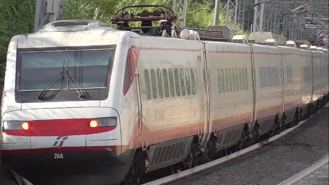 Addio ETR 460 Frecciabianca tra Roma e Ravenna. - YouTube