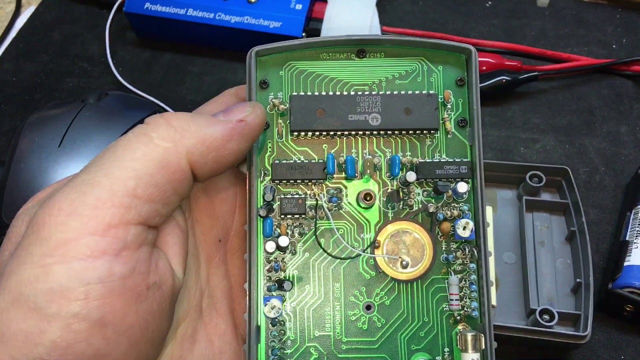 Digital Multimeters Voltcraft VC-150/цифровой мультиметр - YouTube