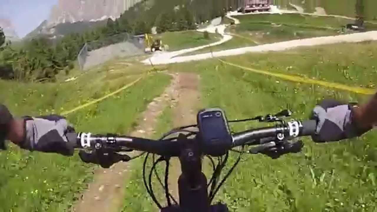 MTB - Bike Park Canazei - YouTube