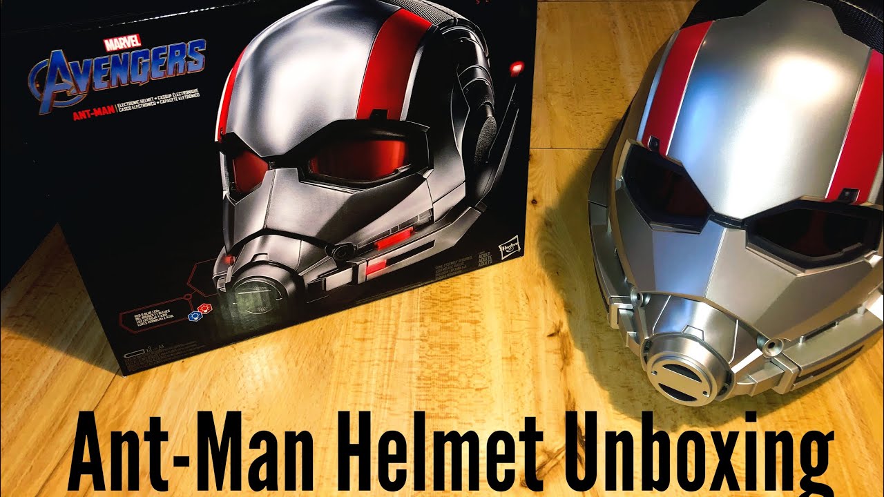 Marvel Legends Ant-Man Helmet | Unboxing - YouTube