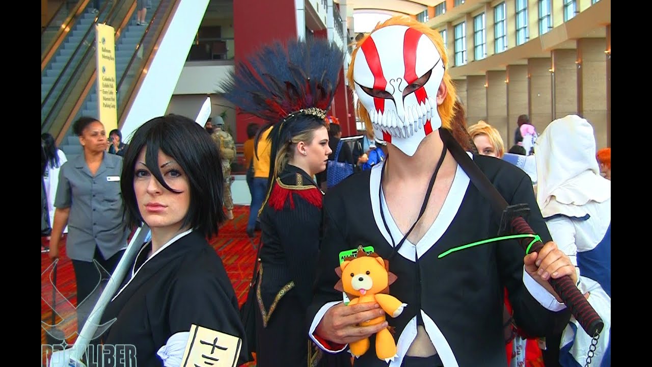 Ichigo Kurosaki and Rukia Kuchiki! BLEACH Cosplays at ConnectiCon 2013 ...