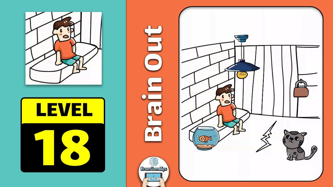 Brain Out Escape Room Level 18 Walkthrough - YouTube