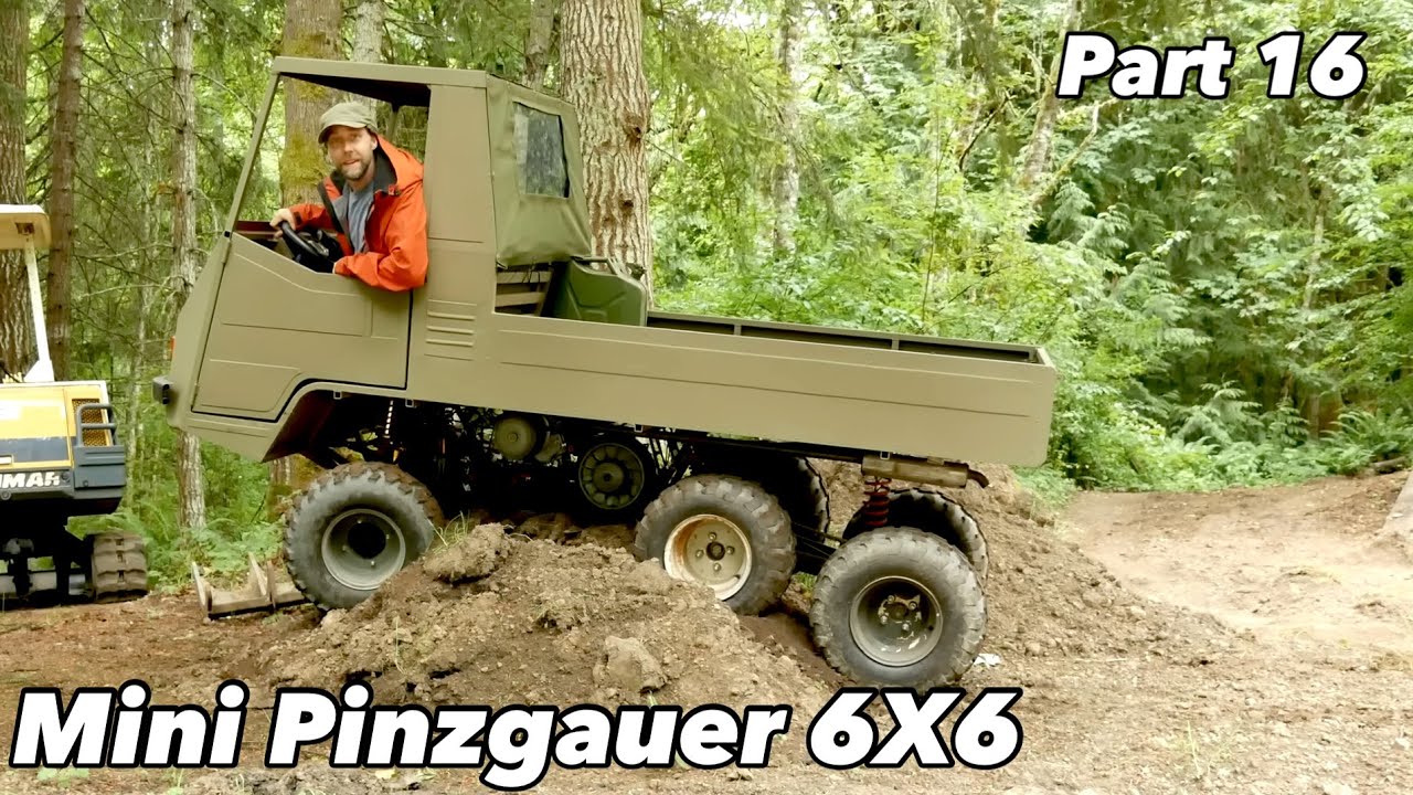 Mini Pinzgauer 6X6 build series part 16 (final part) - YouTube