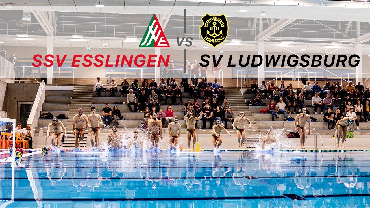 🟢🔴 [Wasserball Bundesliga Männer] SSV Esslingen vs SV Ludwigsburg 08 ...