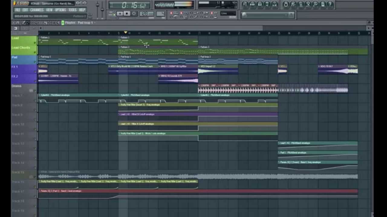 FL Studio Remake ♫ R3hab - Samurai (Go Hard) - YouTube