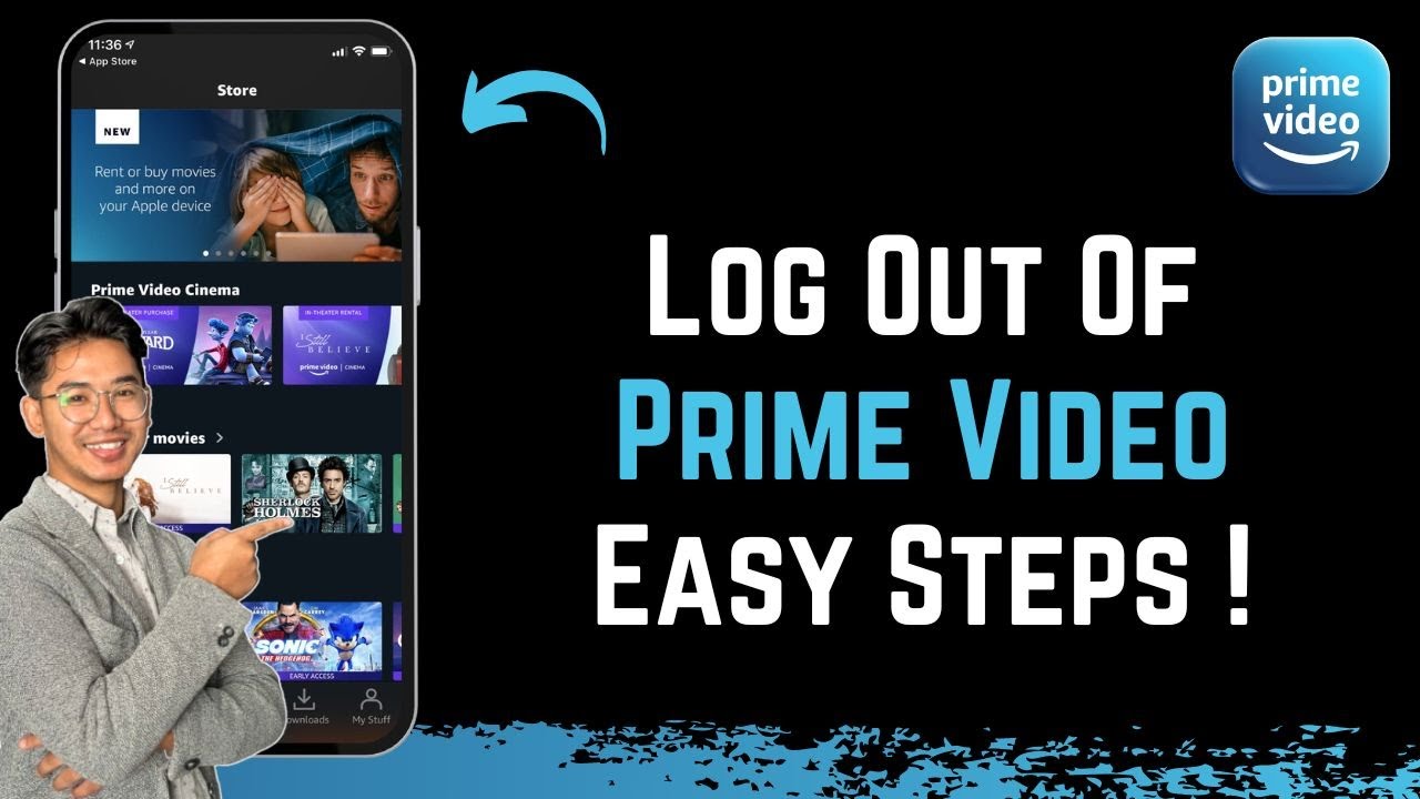 How to Log Out Amazon Prime Video ! - YouTube