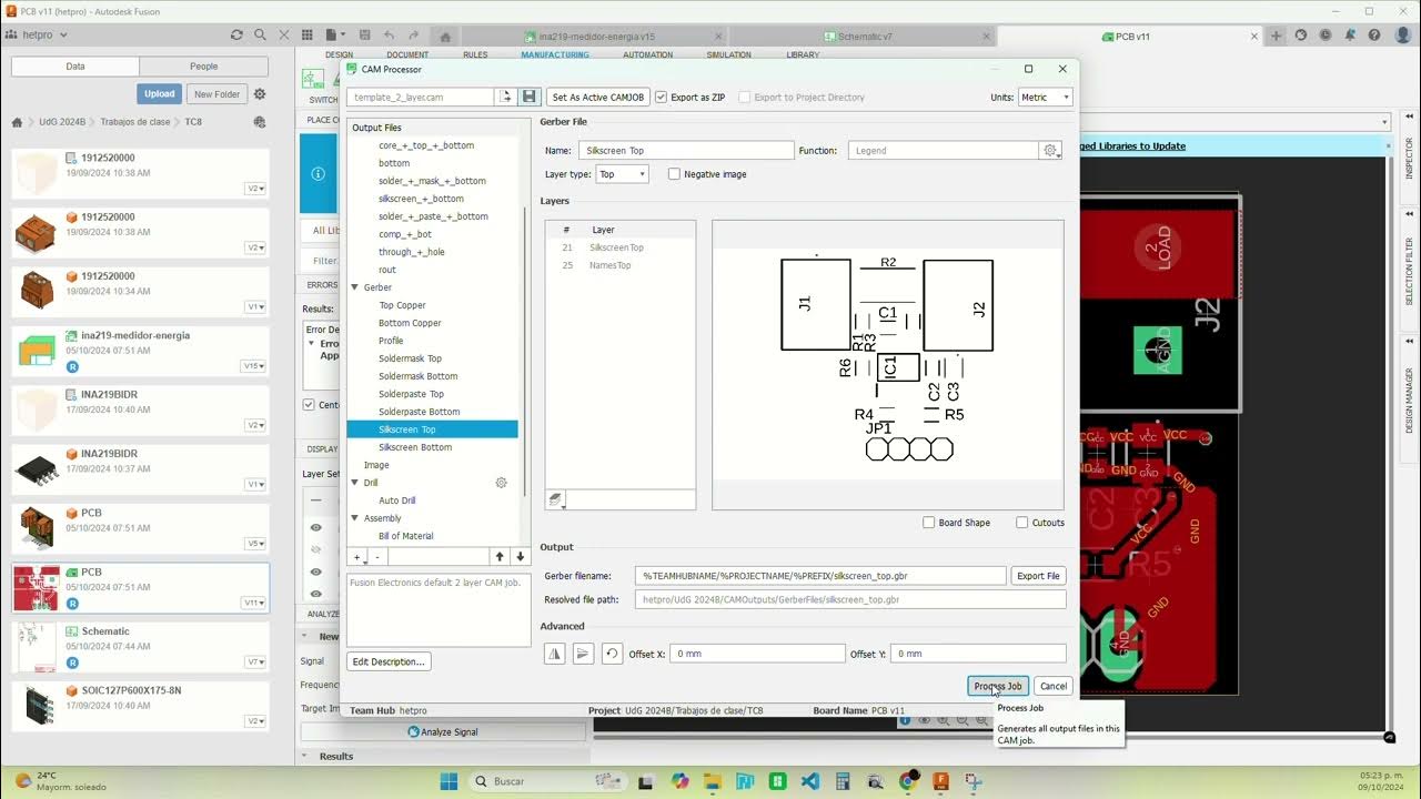 Generar archivos Gerber en Fusion 360 - YouTube