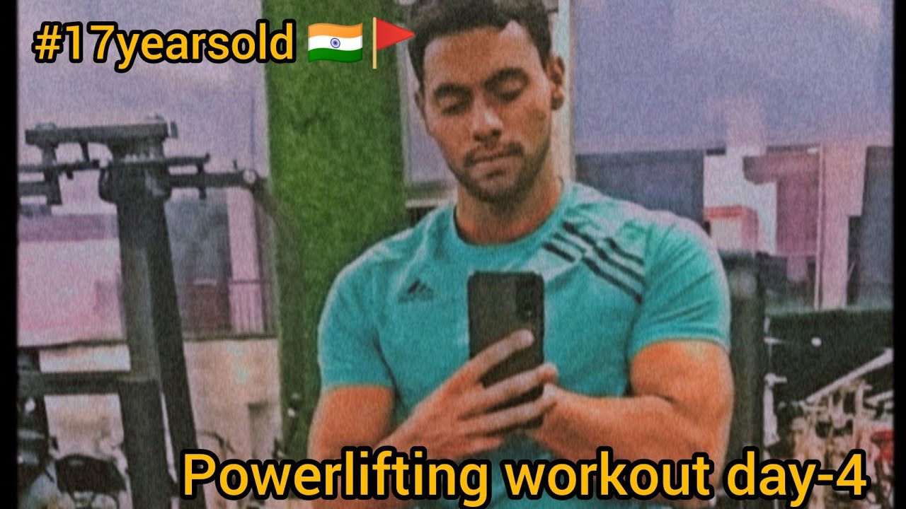 Training to be strongest powerlifter| week-1 ,day-4 - YouTube