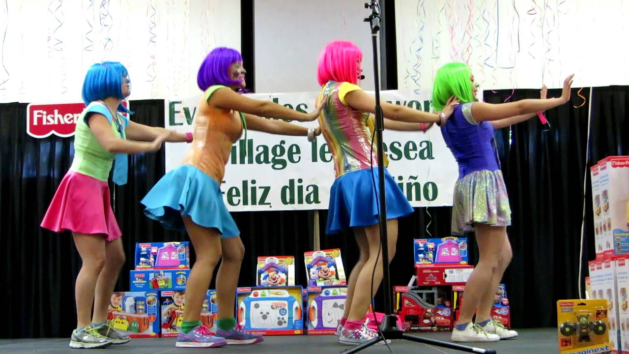 Fancy y sus Amigas bailando el Chango Marango - YouTube